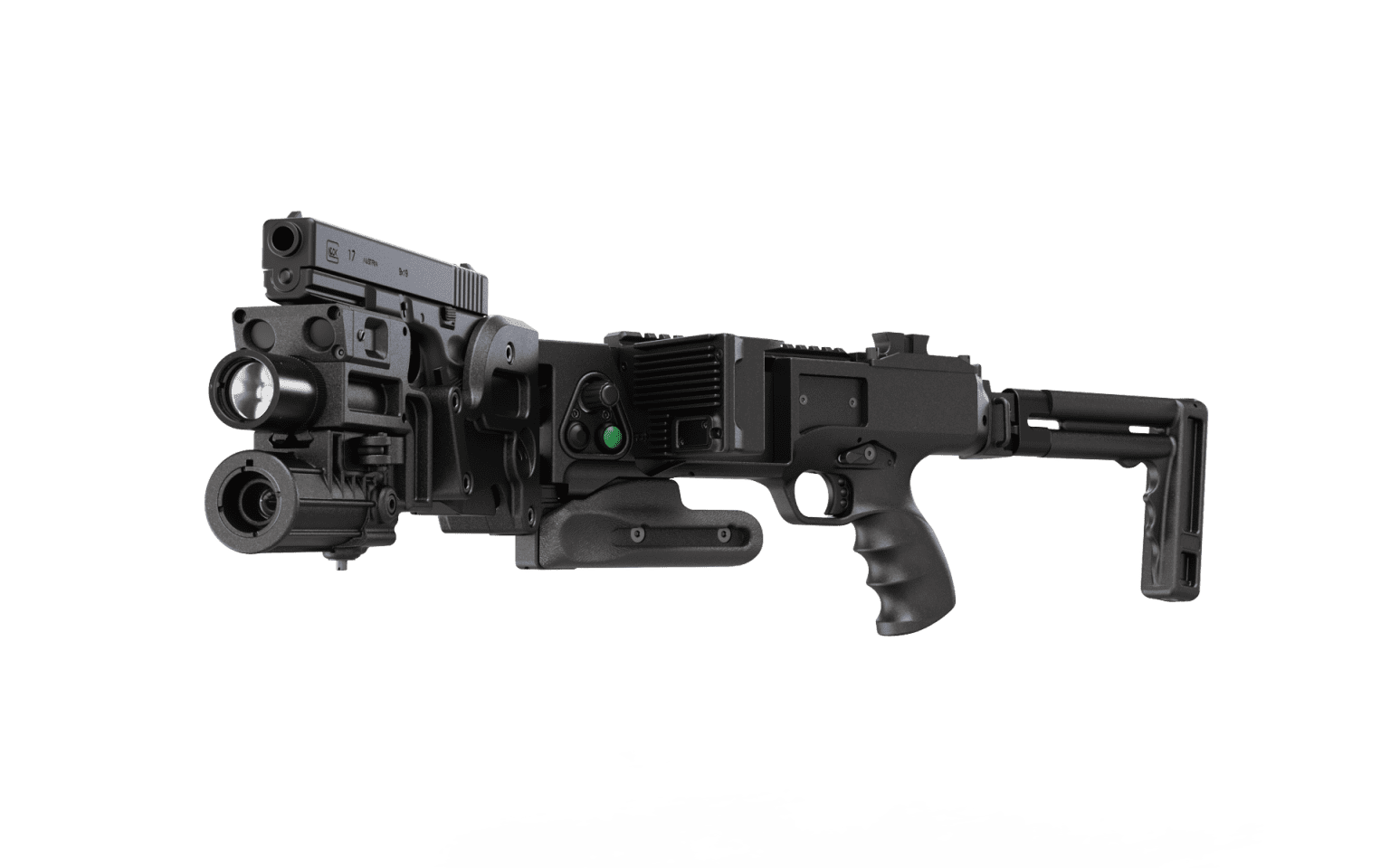 Corner Shot® 9mm – US Silver Shadow