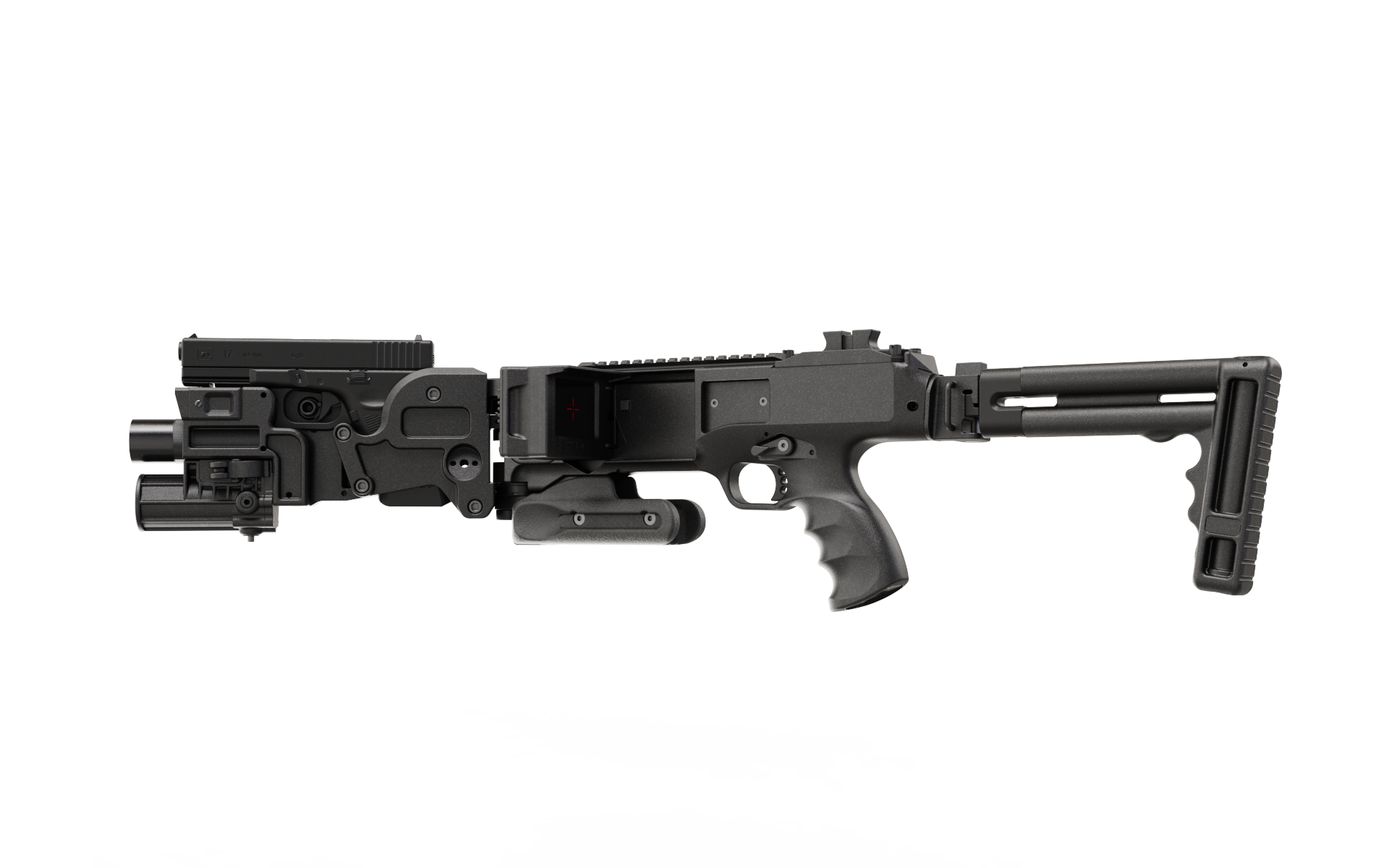 Corner Shot® 9mm – US Silver Shadow